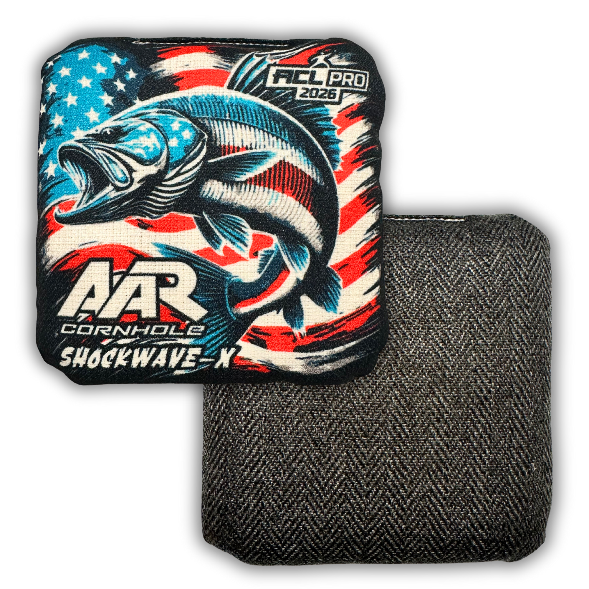 2026 AAR Shockwave-X Cornhole Bags - USA Fish Edition - ACL Pro Stampe ...